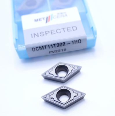 China Breukbestendigheid Cermet draaitool voegt goede oppervlakte gladheid DCMT11T302-1HQ Te koop