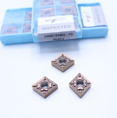 중국 외부 회전 CNC 턴 머신 삽입 HRA92.5 강도 CNMG120404-FQ PV4312 판매용