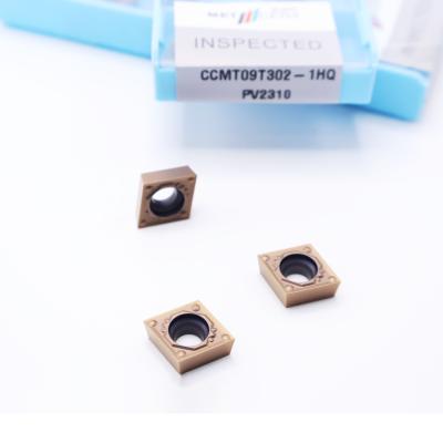 중국 파열 저항 세르메트 턴링 도구 좋은 표면 매끄러움을 삽입 CCMT09T302-1HQ PV2310 판매용