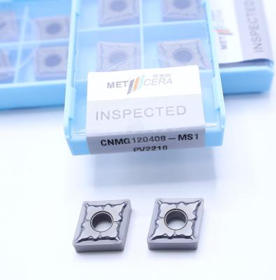 China Externe draaimachine CNC-draaibank bevat HRA92.5 Hardheid CNMG120408-MS1 PV2210 Te koop