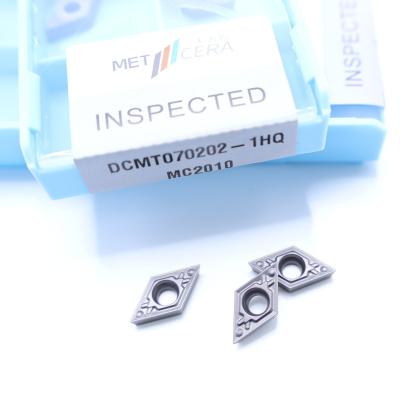 중국 세르메트 절단 삽입 외부 회전 DCMT070202-1HQ MC2010 판매용