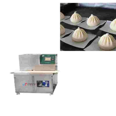 China 2.5KW coció la cadena de producción al vapor del bollo comida en la empaquetadora de papel en venta