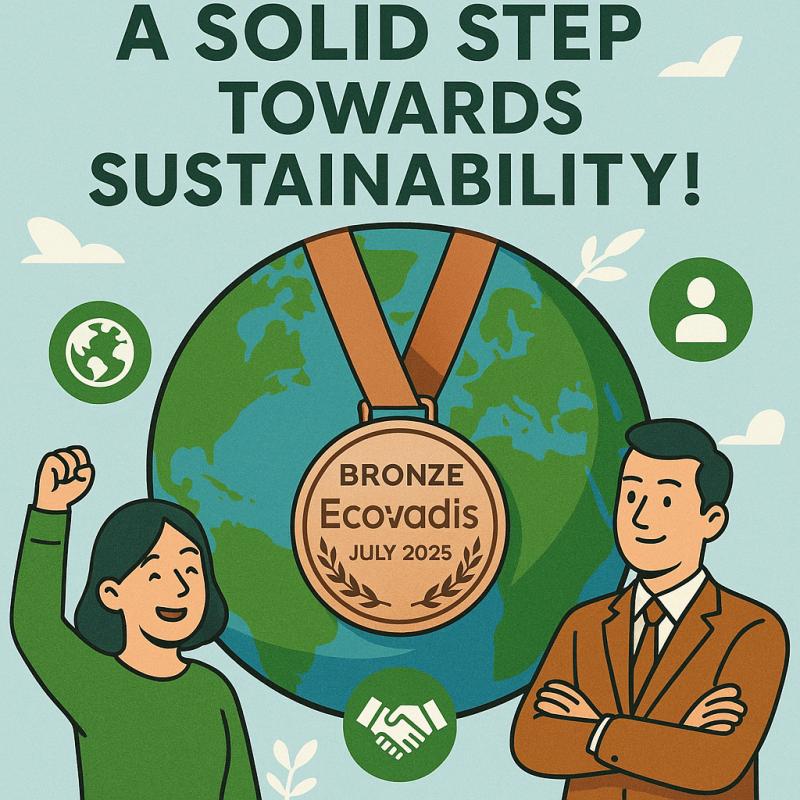 EcoVadis Bronze Medal - Juhong Hardware Products Co.,Ltd