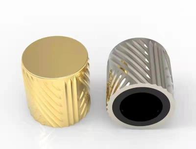 China Casquillo lujoso y abundante del perfume de Zamak pulido o que quita las rebabas en venta