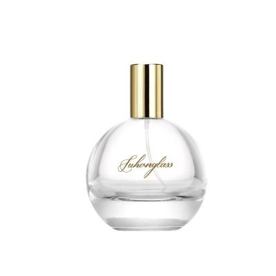 Cina Bottiglia vuota dei cosmetici del sotto della bottiglia 75ml del vapore leggero profumo sferico trasparente inferiore spesso della baionetta in vendita