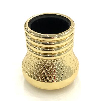 중국 둥근/사각/장방형/주문을 받아서 만들어지는 매끄러운 표면 Zamac 냄새 마개 병 마개 판매용