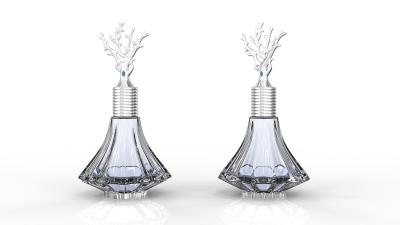 Cina Elegant Zamac Perfume Lid For Bottle Cap Servizio OEM / ODM Disponibile in vendita