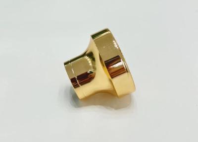 Cina Cappuccio per profumi in metallo oro durevole ed elegante per il branding e la personalizzazione in vendita