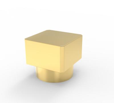 China Logotipo personalizado Premium Glossy Cap en forma cuadrada Cap Perfume Cap para Fea 15 en venta