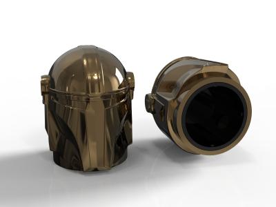 Cina Cappuccio per profumi metallici personalizzabili per bottiglie di profumi uniche e personalizzate in vendita