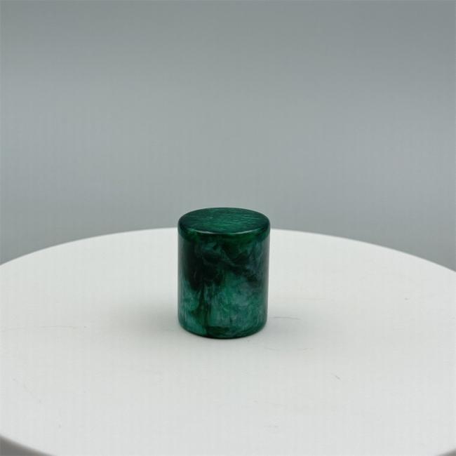 Resin Marble Pattern FEA15 Cylindrical Perfume Cap Suitable for 30ML, 50ML, 100ML Perfume Bottles