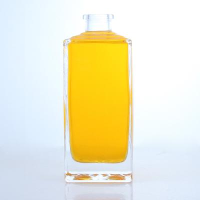 Cina Whisky Vodka Tequila Gin Rum Bottiglia di vetro di piccola capacità con logo e sughero in vendita