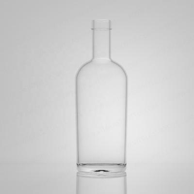 Cina Bottiglia di vetro alimentare per rum vodka whisky tequila gin 750 ml 720 g di sughero incluso in vendita