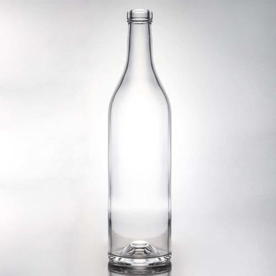 Cina 500 ml 750 ml 1000 ml bottiglia di vetro per bevande succo birra vodka whisky chiaro o personalizzato in vendita