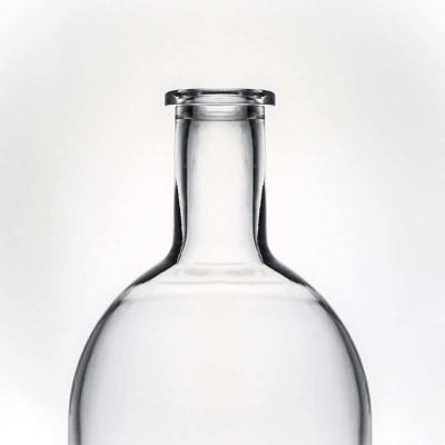 Cina Whisky 750ml 800ml 1000ml Chiara Flint Scala di vetro con sughero di legno in vendita