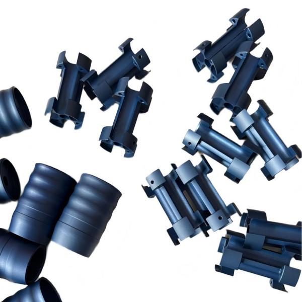 Quality Precision CNC Turning Milling Parts Blue Hard Anodize CNC Aluminum Turning for sale