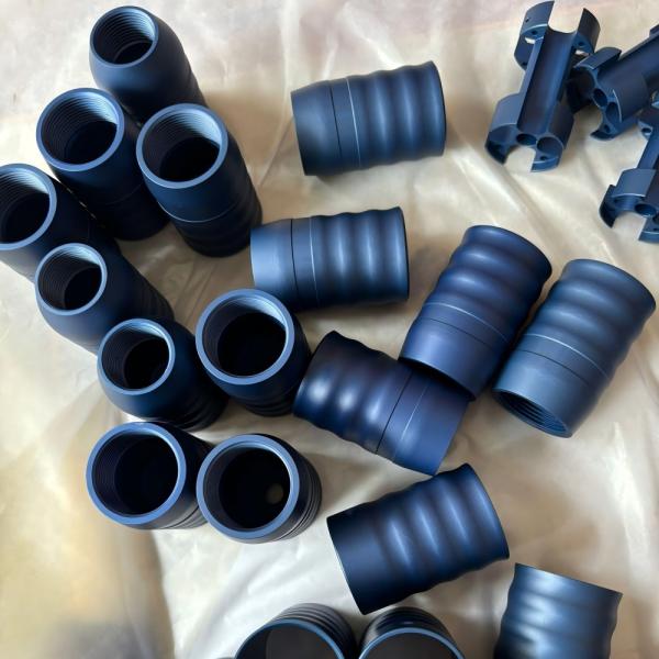 Quality Precision CNC Turning Milling Parts Blue Hard Anodize CNC Aluminum Turning for sale