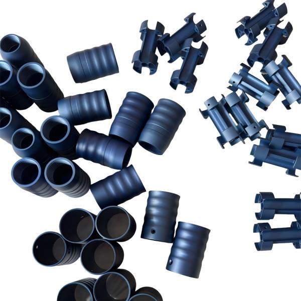 Quality Precision CNC Turning Milling Parts Blue Hard Anodize CNC Aluminum Turning for sale