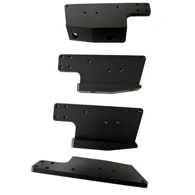 China Customized Rapid Prototype CNC Milling Parts with Black Oxidation and 24 Hours Online Service for sale