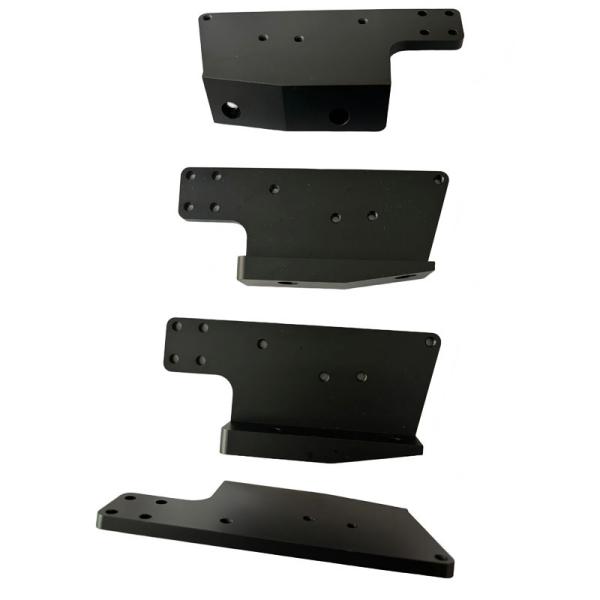 Quality Customized Rapid Prototype CNC Milling Parts with Black Oxidation and 24 Hours for sale