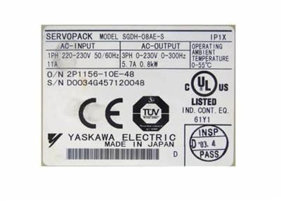 중국 야스카와 AC 세르보 증폭기 SGDH 시리즈 판매용