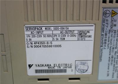 China 750w Elektrische SERVOpak sgds-08A15A van de output8.8a Yaskawa het Servoaandrijving Te koop