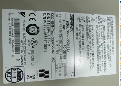 China Fase serva del amplificador YASKAWA SGDV-550A11A SERVOPACK 7.5kW 3 de la CA de la sigma 5 de SGDV en venta