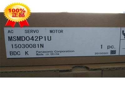 China Servo; A4; 400W; Codificador ampliado de 20 pedazos; motor servo industrial MSMD042P1U Panasonic del motor 200V en venta