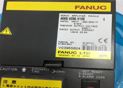 중국 283-325V의 9.1KW A06B-6096-H106 AC 자동 귀환 제어 장치 증폭기 Fanuc 알파 자동 귀환 제어 장치 단위 판매용
