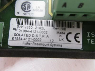 中国 01984-4121-0002真新しく、元の、隔離された分離した終了のパネル、3-5仕事日の時間を提供するため。 販売のため