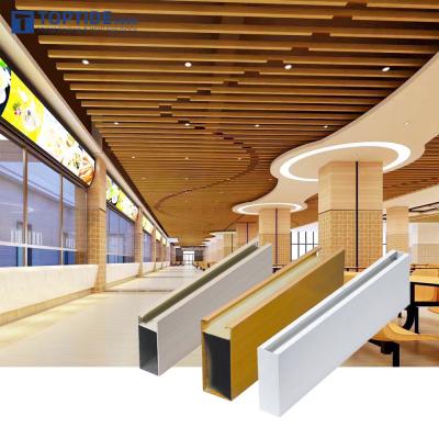 Cina SONCAP spolverizzano la striscia di soffitto ricoprente del deflettore del metallo per la decorazione in vendita