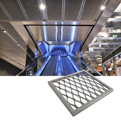 Cina Pannello di soffitto a maglia di metallo CTC personalizzato per interni moderni in vendita