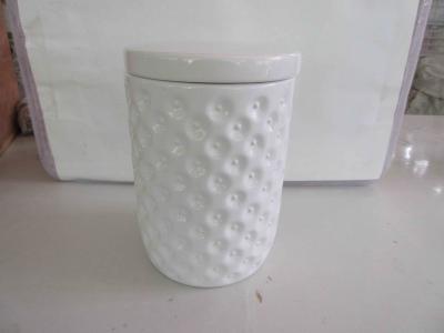 Cina La maggior parte del punto concavo della teiera bianca popolare della porcellana, 9,5 a forma di rotondi x 9,5 x 18,5 cm in vendita