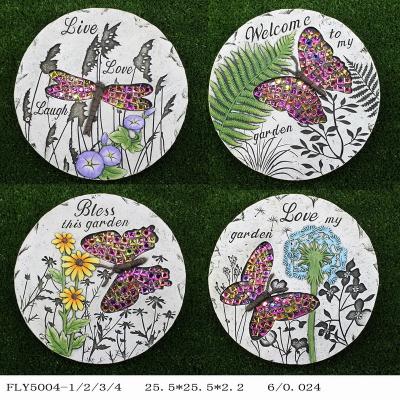 Cina Pietre facenti un passo personali arte ceramica in forma di lastra Diy del giardino del giardino in vendita
