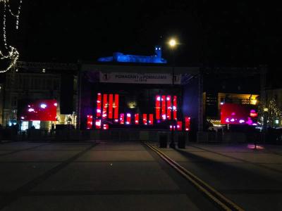 中国 168x168 ドットレンタル LEDディスプレイ Smd 1515 Rgbフルカラー 販売のため