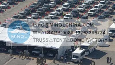 China Vorübergehende Höhen-UV-Beständigkeit der Schutzimpfungs-COVID-19 des Standort-3m zu verkaufen