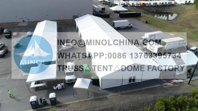 China PVC beschichtete 5m Spannen-Impfsuperstation im Parkplatz zu verkaufen