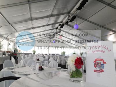 China Antirost-Oberflächenfestzelt-Hochzeits-Zelt mit transparentem PVC zu verkaufen