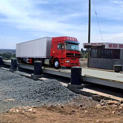 China Escala eletrônica de 80 toneladas do caminhão de Pitless Digital do preço de fábrica com rampa à venda
