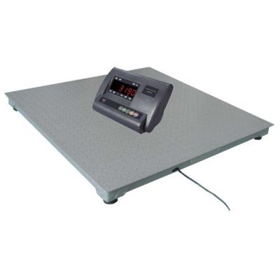 Cina CC di CA 6V di basso profilo 110-240V dell'esposizione di LED delle bilance del pavimento di Digital 2000lb in vendita
