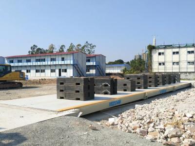 China Escalas do peso do veículo do caminhão da construção de aço/escala eletrônica do caminhão de 60 toneladas a de 120 toneladas à venda