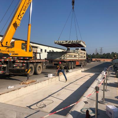 China Classe 60 Ton Digital de OIML 3 báscula do caminhão do veículo de 70 Ft à venda