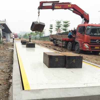 China 80 toneladas automatizaram escalas do caminhão industrial da báscula à venda