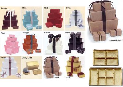 Cina Doppie scatole di Ballotin Candy, imballaggio di Matt Lamination Art Paper Box in vendita