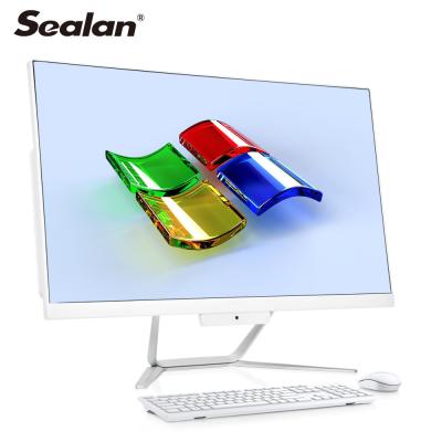 China 21,5 23,8 ssd 256g 512g todo da ram 8g 16g do PC do tela táctil AIO de HD em um PC de Monoblock à venda