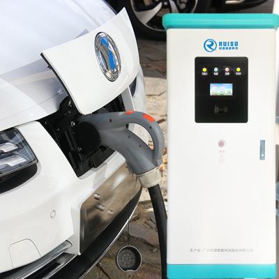 Cina 360KW Caricabatteria per auto elettrica a carica rapida DC CCS Chademo con doppia presa di ricarica in vendita