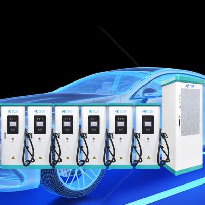 Cina Ip54 impermeabilizza il caricatore rapido di EV, l'automobile elettrica staziona le spine 6 di OCPP 360kw 1 in vendita