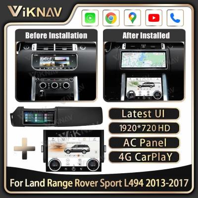 Cina Per il 2013-2017 Range Rover Sport L494 12,3 pollici schermo Head Unit Navigation Multimedia DVD Player Wireless Carplay 4G BT in vendita