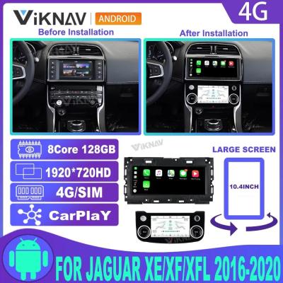 Cina 10.25 Inch Touch Screen Car radio Per il 2016-2020 Jaguar XFL XE XF Navigazione GPS Multimedia Player Wireless Carplay 4G in vendita