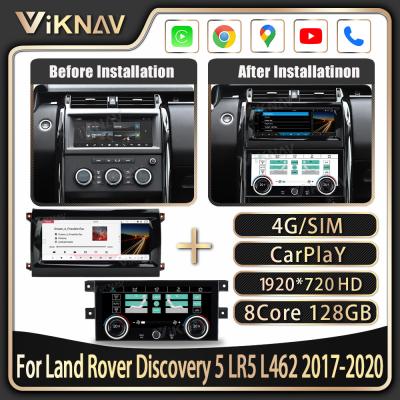 Cina 10.4 pollici Android Car Radio For Land Rover Discovery 5 LR5 L462 2017-2020 GPS Navigation Player Touch Screen Carplay Hea in vendita
